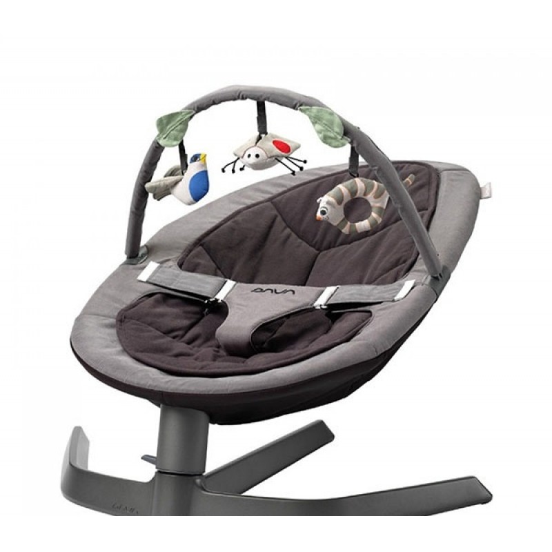 Nuna Шезлонг Leaf Grow Granite