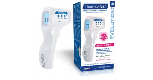 Безконтактен термометър Exacto ThermoFlash LX26 Premium 859048